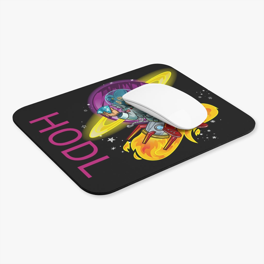 Lady Ape On a Rocket Mouse Pad (Rectangle) – AMC MOON PARTY
