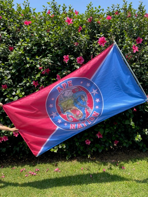 OFFICIAL APE NATION FLAG 3'X5' – AMC MOON PARTY